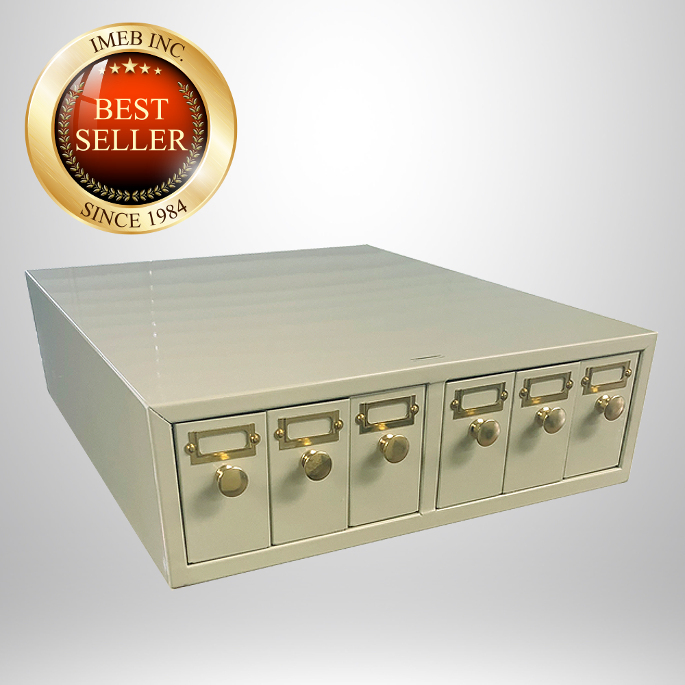 Tek-Select® Microscope Slide Metal Storage Cabinet - IMEB Inc.